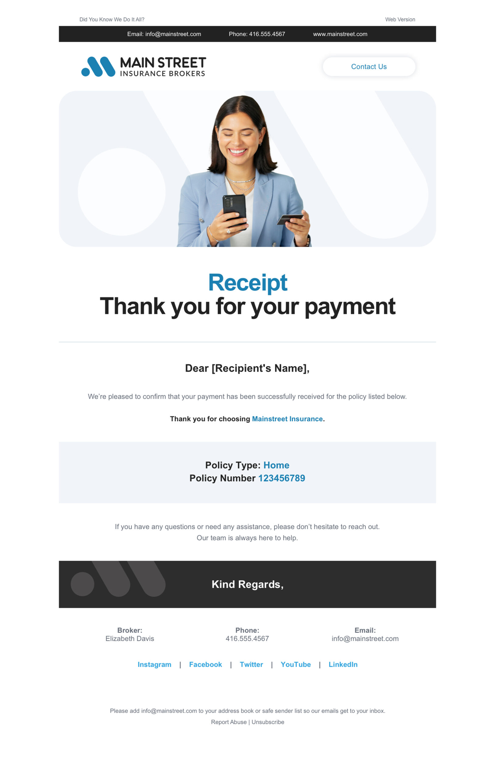 Receipt Confirmation | Pathway